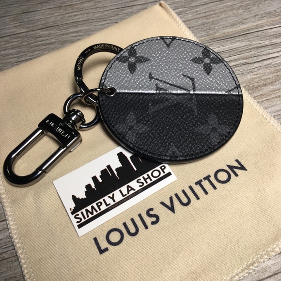 Louis Vuitton | Accessories | Rare Pacific Blue Monogram Lv Keychain ...